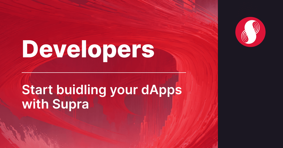 Developers - Supra